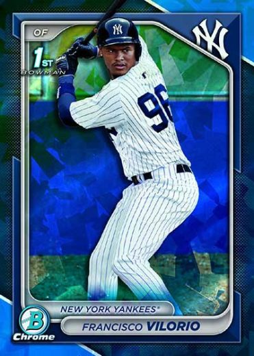 2024 Bowman Chrome Sapphire Baseball Checklist, Box Info