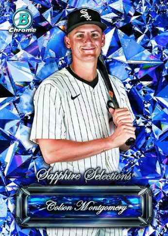 2024 Bowman Chrome Sapphire Baseball Checklist, Box Info
