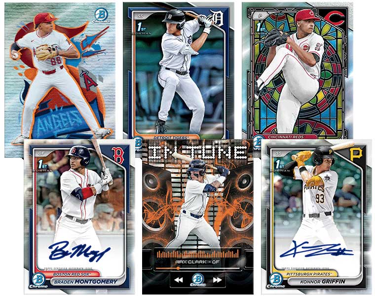 2024 Bowman Draft Baseball Checklist, Team Set Lists, Box Info
