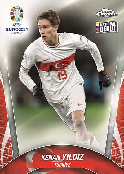 2024 Topps Chrome UEFA Euro Checklist, Hobby Box Info, Details