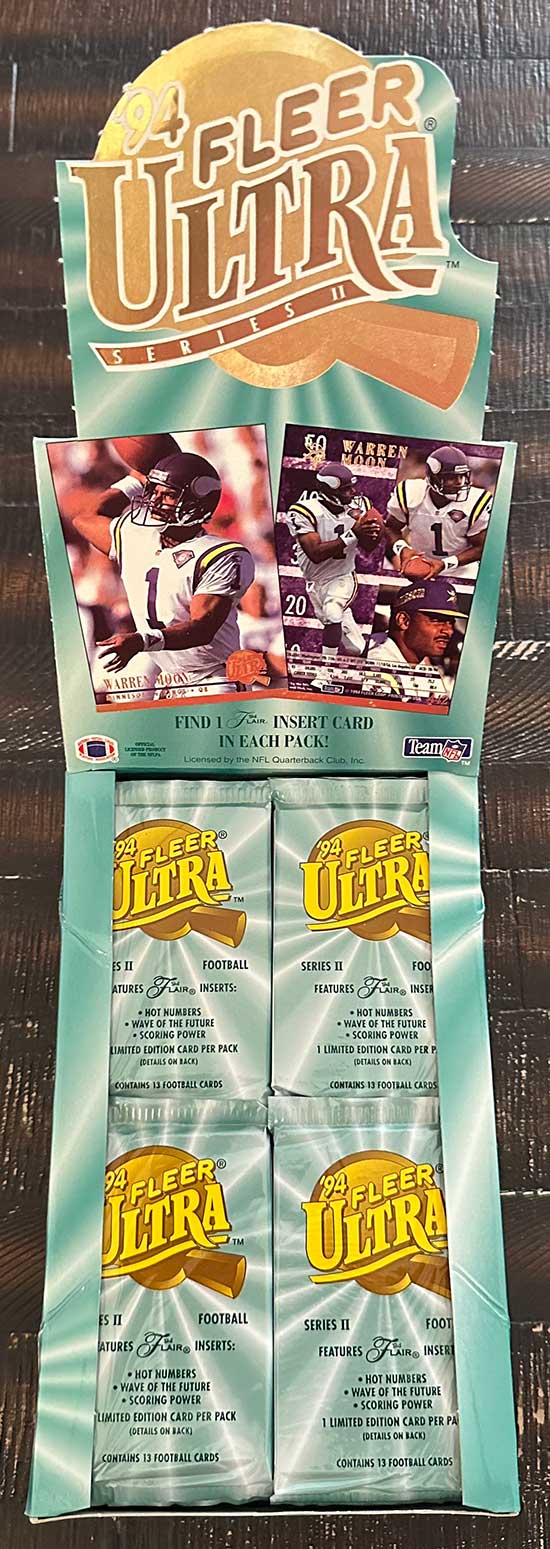 1994 Fleer Ultra Series 2 Football Box Break, Review, Breakdown