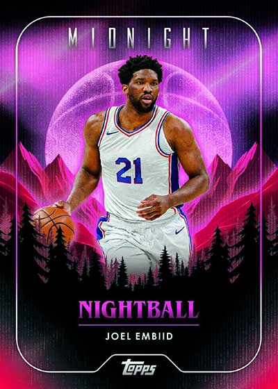 2023-24 Topps Midnight Basketball Checklist, Team Sets, Box Info