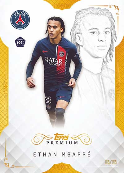 2023-24 Topps Premium Black and White PSG Checklist, Box Info
