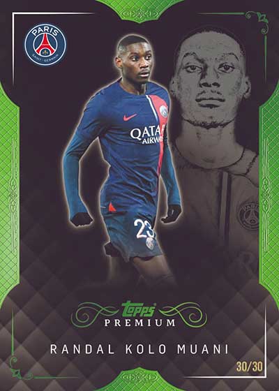 2023-24 Topps Premium Black and White PSG Checklist, Box Info