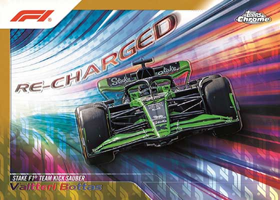 2024 Topps Chrome Logofractor Formula 1 Checklist, Box Info