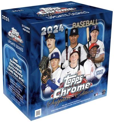 2024 Topps Chrome Sapphire Update Series Baseball Checklist
