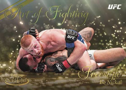 2024 Topps Gold Label UFC Checklist, Hobby Box Info, Details