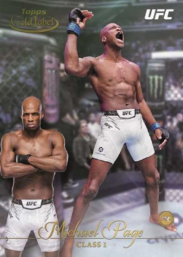 2024 Topps Gold Label UFC Checklist, Hobby Box Info, Details