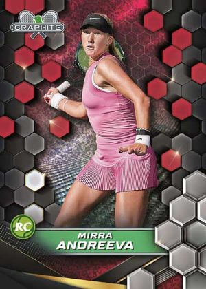 2024 Topps Graphite Tennis Checklist, Hobby Box Info, Details