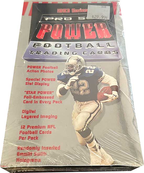 1993 Pro Set Power Football Box Break, Review, Breakdown
