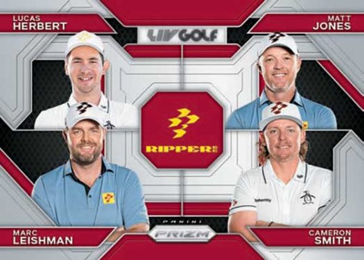 2024 Panini Prizm LIV Golf Checklist, Hobby Box Info, Details