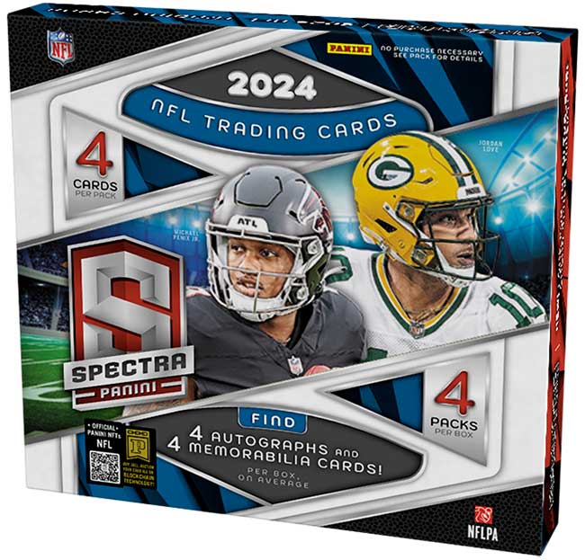 2024 Panini Spectra Football Checklist, Team Sets, Hobby Box Info