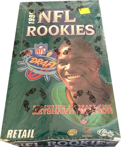 1996 Classic NFL Rookies Box Break, Review, Breakdown