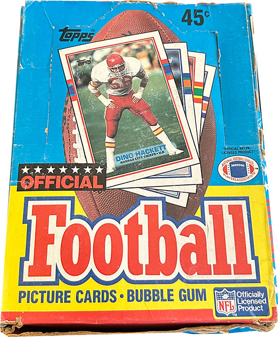 1989 Topps Football Box Break, Review and Breakdown