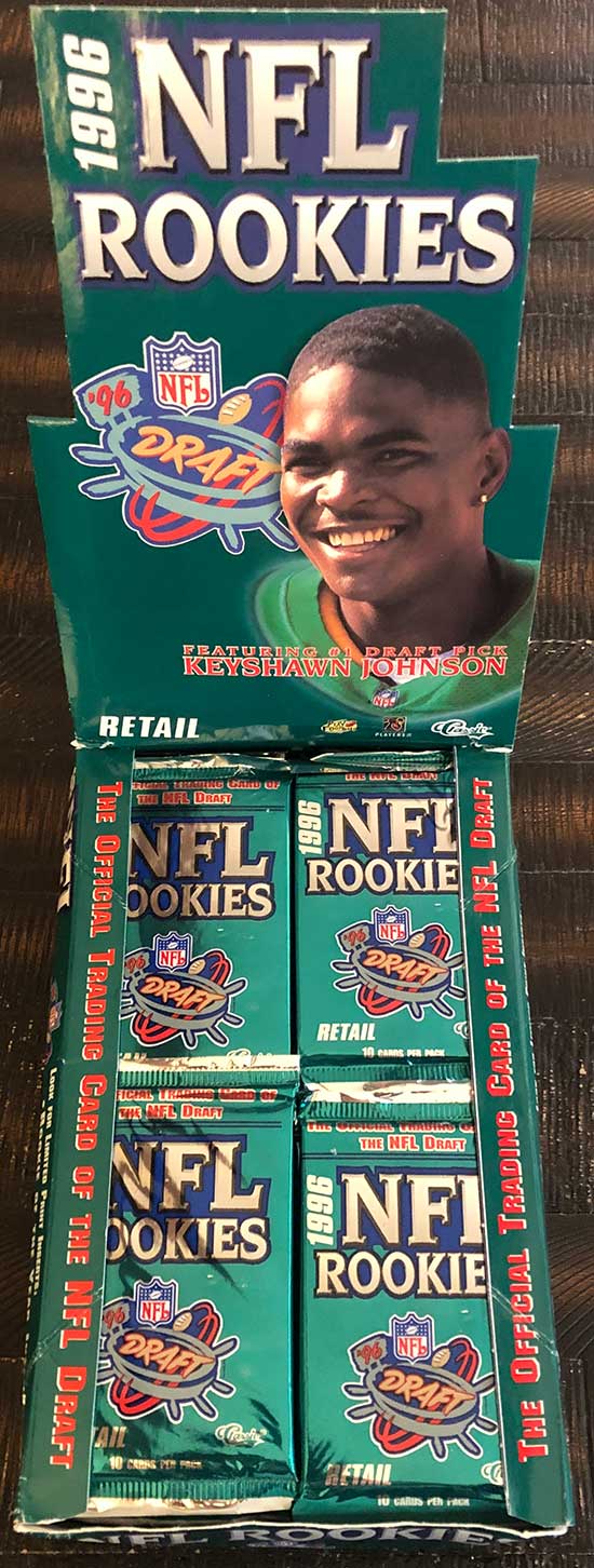 1996 Classic NFL Rookies Box Break, Review, Breakdown