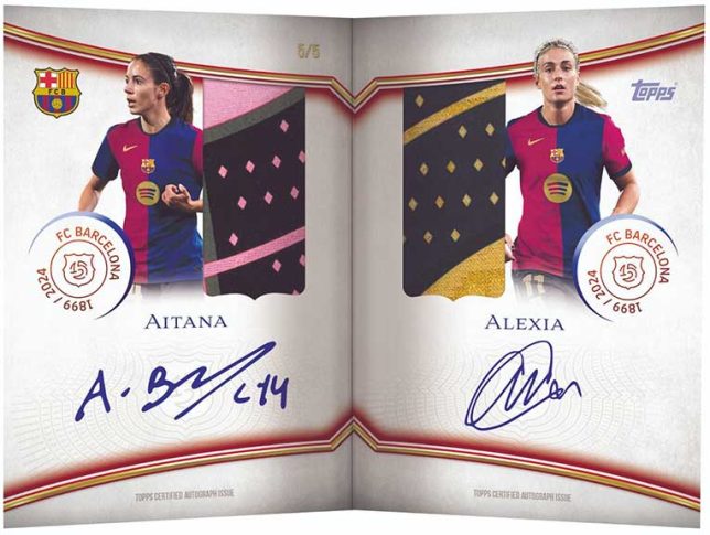 2024-25 Topps FC Barcelona 125th Anniversary Checklist, Box Info