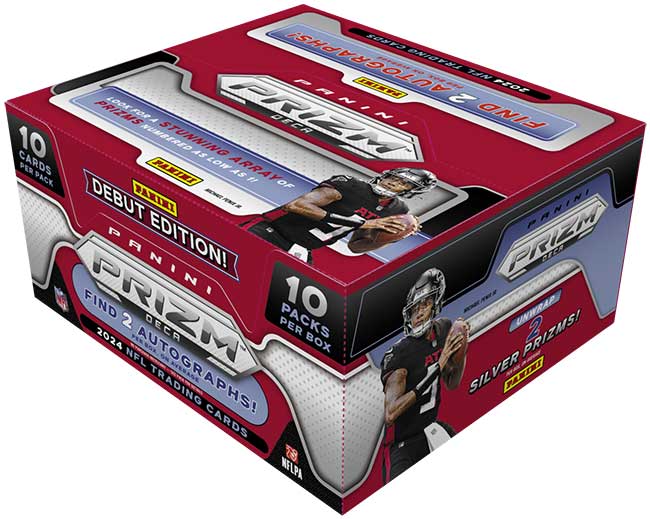 2024 Panini Prizm Deca Football Checklist, Hobby Box Info, Details