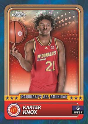 2024 Topps Chrome McDonald's All American Basketball Details