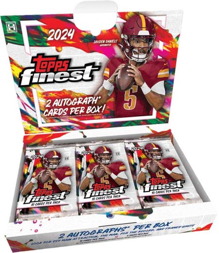 2024 Topps Finest Football Checklist, Team Sets, Box Info, Details