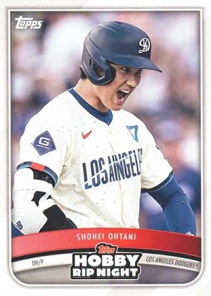 2025 Topps Hobby Rip Night Baseball Checklist, Pack Info