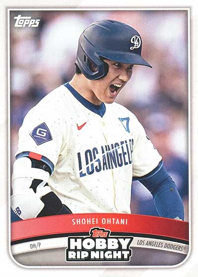 2025 Topps Hobby Rip Night Baseball Checklist, Pack Info