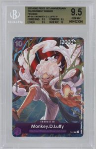 A First in TCG: Beckett Grades One Piece Worlds Prize Cards with Custom ...