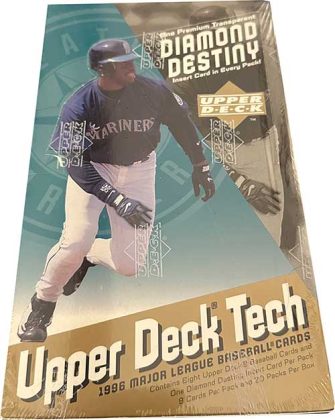 1996 Upper Deck Baseball Tech Box Break, Review, Breakdown