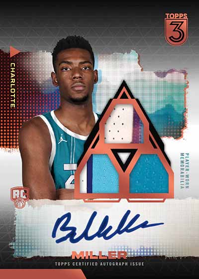 2023-24 Topps Three Basketball Checklist, Team Sets, Box Info