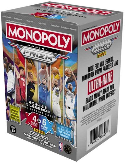 2024-25 Panini Prizm Monopoly Basketball Checklist, Team Set Lists and ...