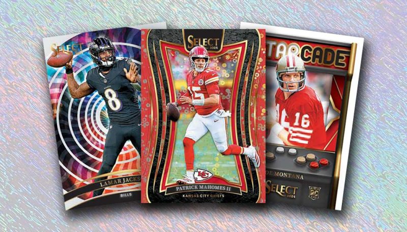 2022 Select Draft Picks Football Checklist, Hobby Box Info