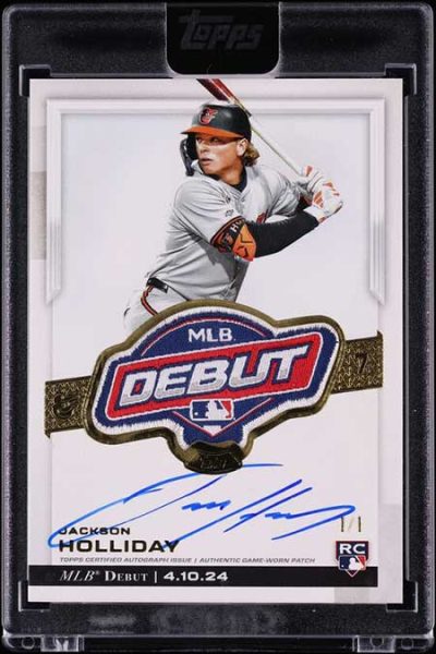 $1.1 Million for Paul Skenes 2024 Topps MLB Debut Patch Auto