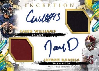 2024 Topps Inception Football Checklist, Teams, Hobby Box Info