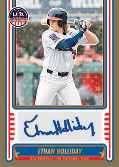 2025 Panini Stars & Stripes USA Baseball Checklist, Box Info