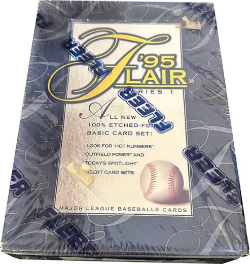 1995 Flair Series 1 Baseball Box Break, Review and Breakdown