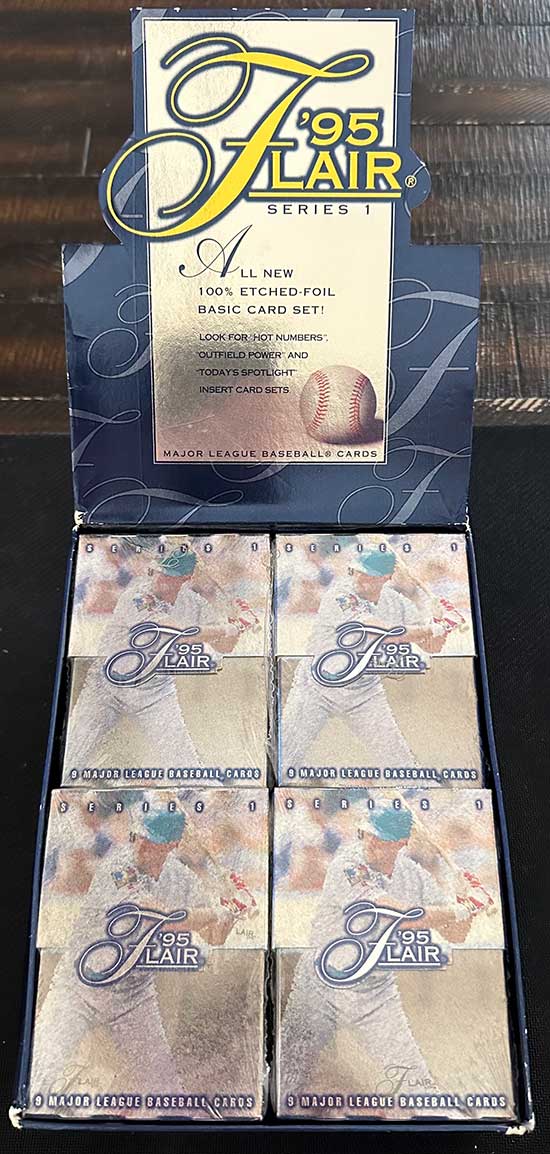 1995 Flair Series 1 Baseball Box Break, Review and Breakdown