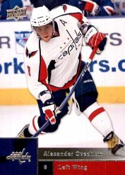 Alex Ovechkin Upper Deck Hockey Cards Through the Years