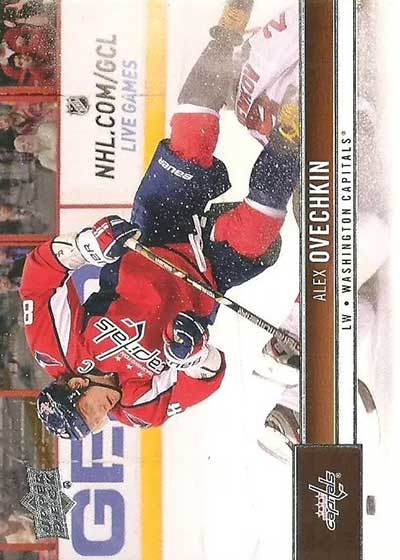 Alex Ovechkin Upper Deck Hockey Cards Through the Years