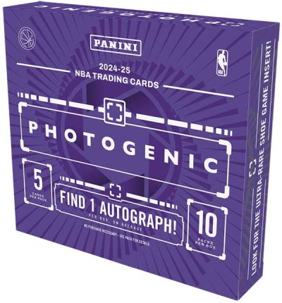 2024-25 Panini Photogenic Basketball Checklist and Team Set Lists
