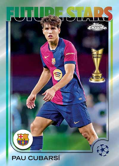 2024-25 Topps Chrome UEFA Club Competitions Checklist, Info