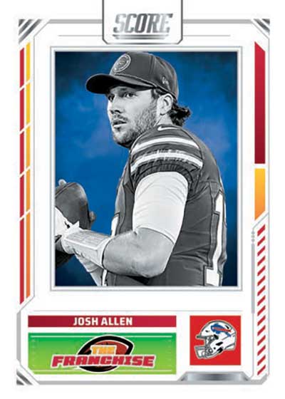 2025 Score Football Checklist, Hobby Box Breakdown, Details