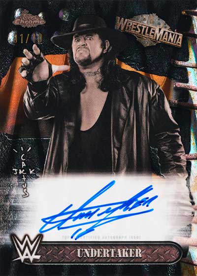 2025 Topps Chrome WWE Cactus Jack x WrestleMania Checklist