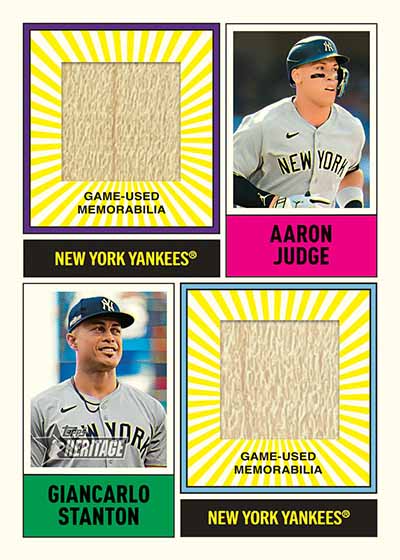 2025 Topps Heritage Baseball Checklist, Box Info, Details