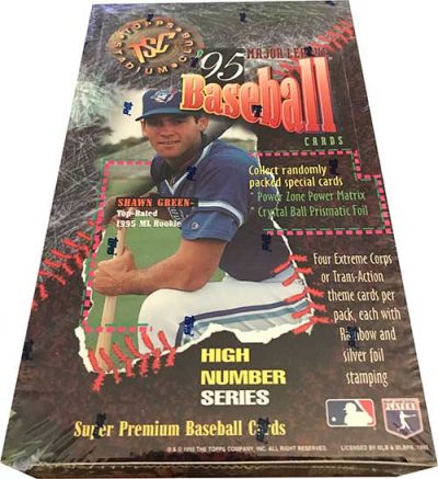 1995 Topps Stadium Club High Series Baseball Box Break, Review