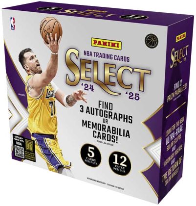 2024-25 Panini Select Basketball Checklist, Box Info, Release Date