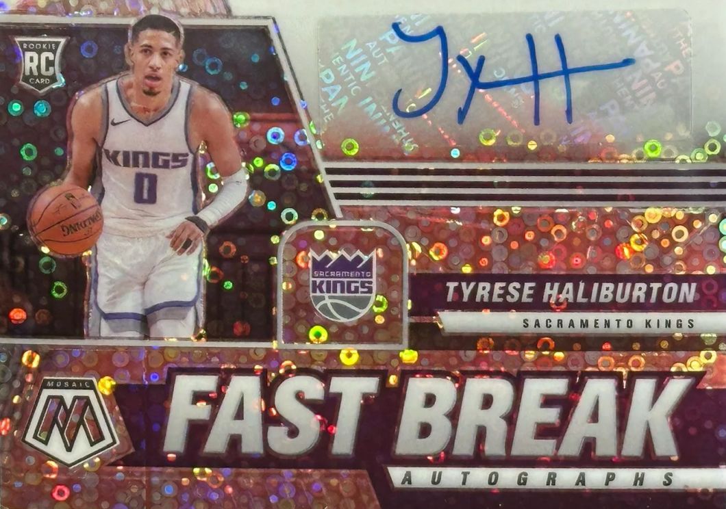 Game 1 Reaction: All Variations of Tyrese Haliburton Rookie Cards ...
