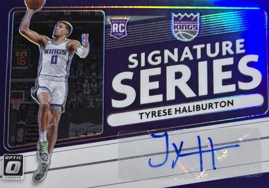 Game 1 Reaction: All Variations of Tyrese Haliburton Rookie Cards ...