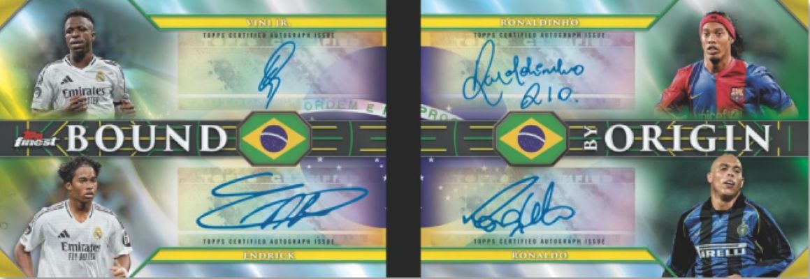 2024-25 Topps Finest UEFA Club Competitions Checklist, Box Info