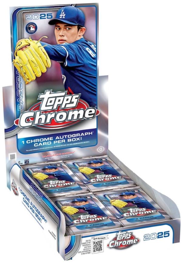 2025 Topps Chrome Baseball Checklist, Team Sets, Box Info
