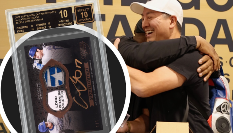 Shohei Ohtani 1/1 Topps Dynasty Card Earns Beckett Black Label ...