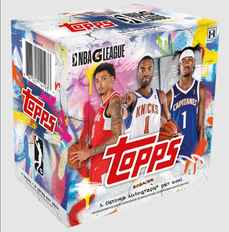 2024-25 Topps G-League Basketball Checklist, Team Set Lists